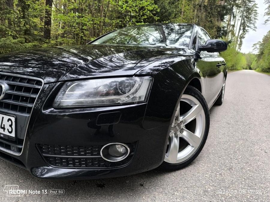 Black Audi A5 Sportback 2010 in Alytus, with an engine capacity of 2.00 L and mileage of 271 thousand km for 5100 €, photo 1 on AUTOMOTO.COM.LV