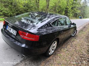 Black Audi A5 Sportback 2010 in Alytus, with an engine capacity of 2.00 L and mileage of 271 thousand km for 5100 €, photo 5 on AUTOMOTO.COM.LV