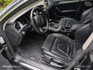 Black Audi A5 Sportback 2010 in Alytus, with an engine capacity of 2.00 L and mileage of 271 thousand km for 5100 €, photo 9 on AUTOMOTO.COM.LV