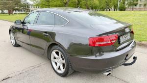 Melns Audi A5 Sportback 2010 Klaipėda, ar dzinēja tilpumu 2.70 L un nobraukumu 320 tūkst. km par 6800 €, foto 4 vietnē AUTOMOTO.COM.LV