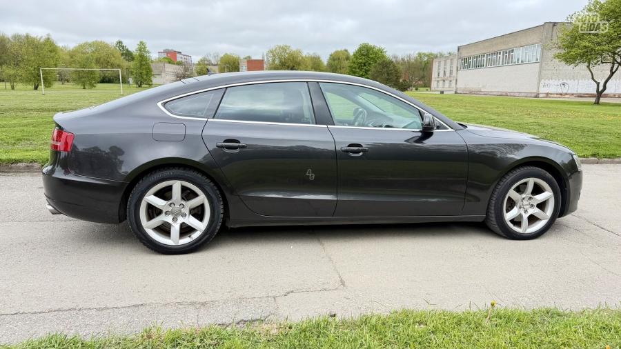 Melns Audi A5 Sportback 2010 Klaipėda, ar dzinēja tilpumu 2.70 L un nobraukumu 320 tūkst. km par 6800 €, foto 7 vietnē AUTOMOTO.COM.LV