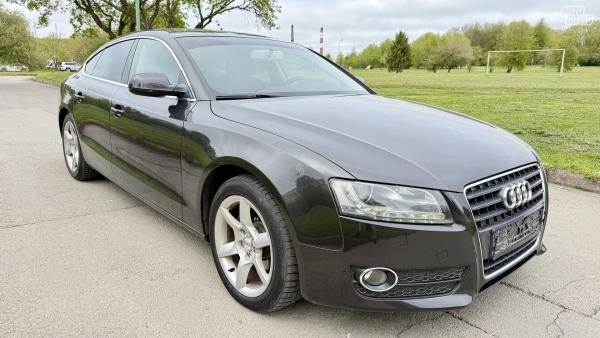 Melns Audi A5 Sportback 2010 Klaipėda, ar dzinēja tilpumu 2.70 L un nobraukumu 320 tūkst. km par 6800 €, foto 7 vietnē AUTOMOTO.COM.LV