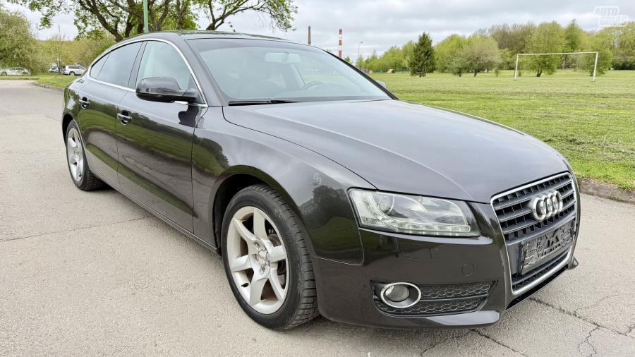 Melns Audi A5 Sportback 2010 Klaipėda, ar dzinēja tilpumu 2.70 L un nobraukumu 320 tūkst. km par 6800 €, foto 8 vietnē AUTOMOTO.COM.LV