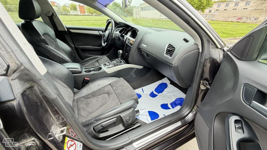 Melns Audi A5 Sportback 2010 Klaipėda, ar dzinēja tilpumu 2.70 L un nobraukumu 320 tūkst. km par 6800 €, foto 16 vietnē AUTOMOTO.COM.LV