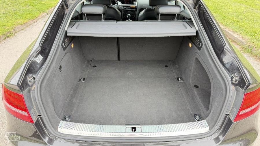 Melns Audi A5 Sportback 2010 Klaipėda, ar dzinēja tilpumu 2.70 L un nobraukumu 320 tūkst. km par 6800 €, foto 21 vietnē AUTOMOTO.COM.LV
