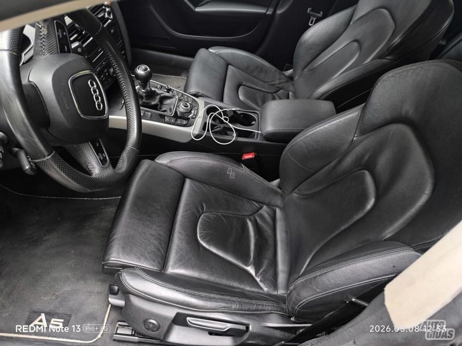 Черный Ауди A5 Sportback 2010 в Алитус, объемом двигателя 2.00 л и пробегом 271 тыс. км за 5100 €, фото 9 на AUTOMOTO.COM.LV