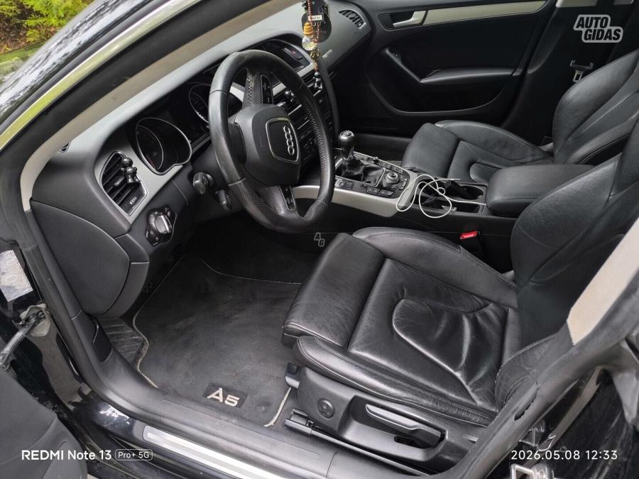 Черный Ауди A5 Sportback 2010 в Алитус, объемом двигателя 2.00 л и пробегом 271 тыс. км за 5100 €, фото 10 на AUTOMOTO.COM.LV