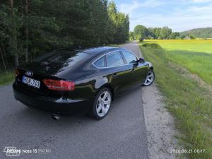 Черный Ауди A5 Sportback 2010 в Пренай, объемом двигателя 2.00 л и пробегом 274 тыс. км за 4999 €, фото 7 на AUTOMOTO.COM.LV