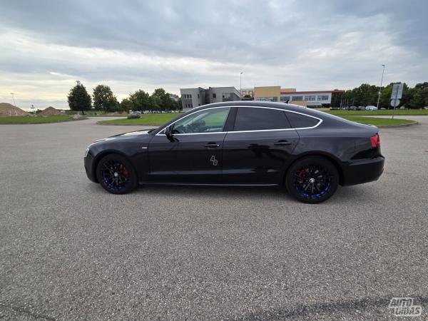 Melns Audi A5 Sportback 2010 Kauņa, ar dzinēja tilpumu 3.00 L un nobraukumu 360 tūkst. km par 7400 €, foto 4 vietnē AUTOMOTO.COM.LV