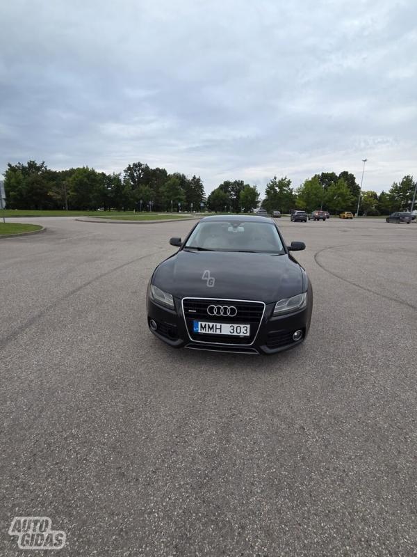 Melns Audi A5 Sportback 2010 Kauņa, ar dzinēja tilpumu 3.00 L un nobraukumu 360 tūkst. km par 7400 €, foto 6 vietnē AUTOMOTO.COM.LV