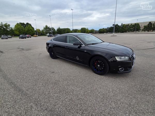 Melns Audi A5 Sportback 2010 Kauņa, ar dzinēja tilpumu 3.00 L un nobraukumu 360 tūkst. km par 7400 €, foto 7 vietnē AUTOMOTO.COM.LV
