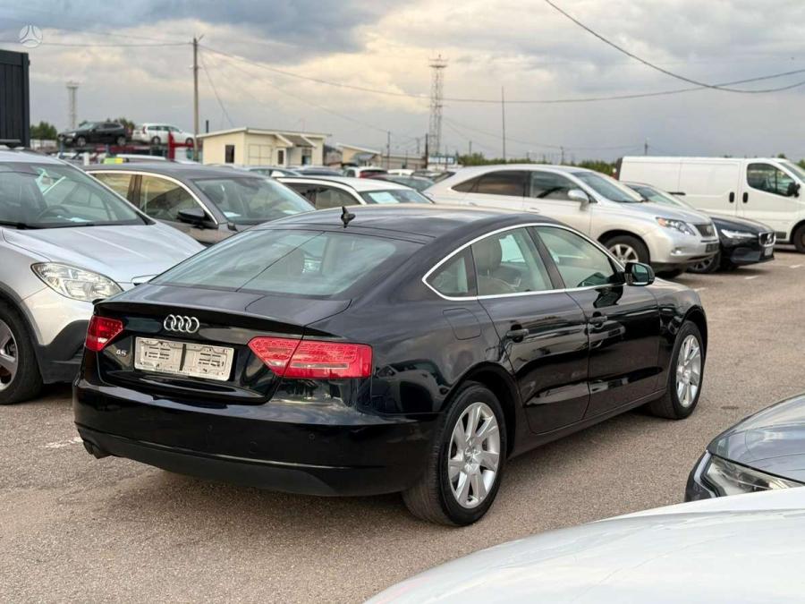 Черный Ауди A5 Sportback 2010 в Паневежис, объемом двигателя 1.97 л и пробегом 461 тыс. км за 5300 €, фото 5 на AUTOMOTO.COM.LV