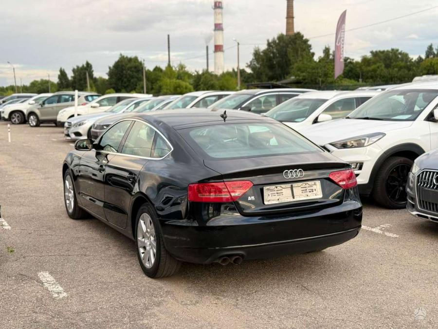 Черный Ауди A5 Sportback 2010 в Паневежис, объемом двигателя 1.97 л и пробегом 461 тыс. км за 5300 €, фото 6 на AUTOMOTO.COM.LV