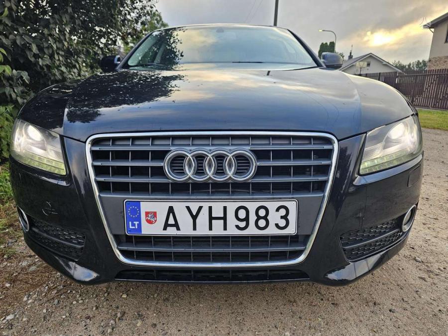 Черный Ауди A5 Sportback 2010 в Каунас, объемом двигателя 2.00 л и пробегом 174 тыс. км за 5450 €, фото 20 на AUTOMOTO.COM.LV