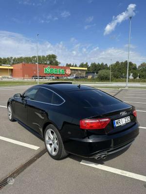 Черный Ауди A5 Sportback 2010 в Гаргждай, объемом двигателя 1.97 л и пробегом 287 тыс. км за 6800 €, фото 4 на AUTOMOTO.COM.LV