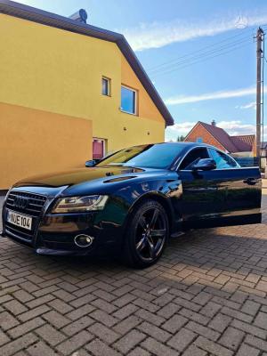 Черный Ауди A5 Sportback 2010 в Таураге, объемом двигателя 1.97 л и пробегом 254 тыс. км за 7950 €, фото 5 на AUTOMOTO.COM.LV