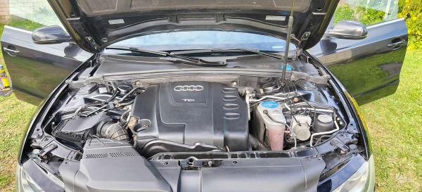 Black Audi A5 Sportback 2010 in Alytus, with an engine capacity of 1.97 L and mileage of 317 thousand km for 5600 €, photo 3 on AUTOMOTO.COM.LV