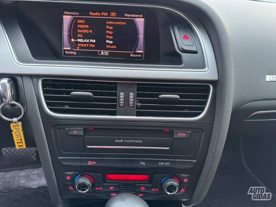 Black Audi A5 Sportback 2010 in Vilnius, with an engine capacity of 2.70 L and mileage of 270 thousand km for 5900 €, photo 14 on AUTOMOTO.COM.LV