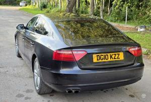 Melns Audi A5 Sportback 2010 Radviliškis, ar dzinēja tilpumu 1.97 L un nobraukumu 271 tūkst. km par 2200 €, foto 5 vietnē AUTOMOTO.COM.LV