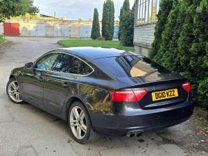 Melns Audi A5 Sportback 2010 Radviliškis, ar dzinēja tilpumu 1.97 L un nobraukumu 271 tūkst. km par 2200 €, foto 6 vietnē AUTOMOTO.COM.LV