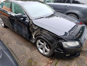 Black Audi A5 Sportback 2011 in Vilnius, with an engine capacity of 1.80 L and mileage of 205 thousand km for 3000 €, photo  on AUTOMOTO.COM.LV