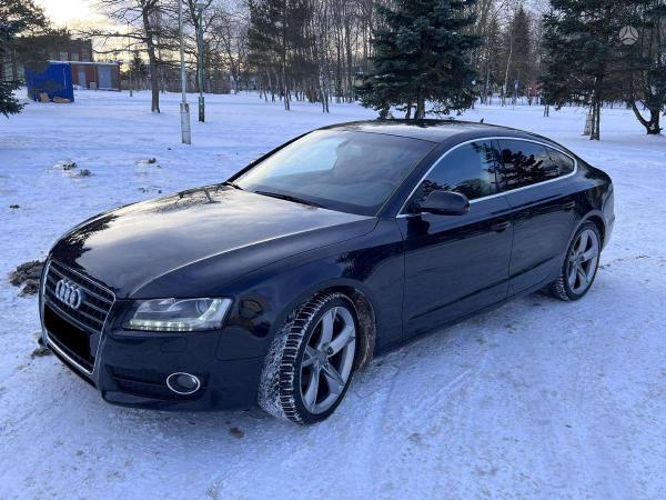 Черный Ауди A5 Sportback 2011 в Клайпеда, объемом двигателя 2.70 л и пробегом 320 тыс. км за 6500 €, фото 6 на AUTOMOTO.COM.LV