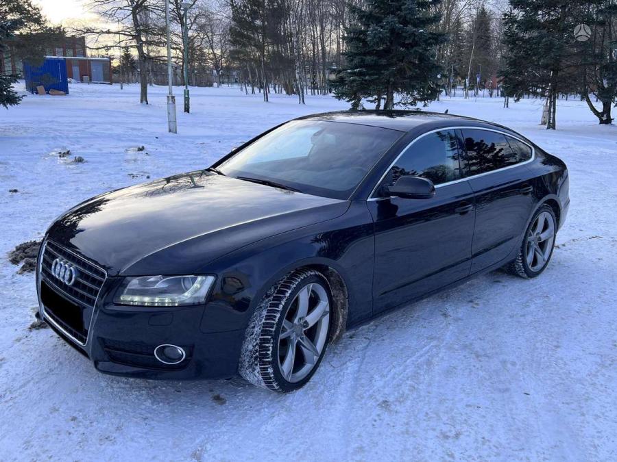 Черный Ауди A5 Sportback 2011 в Клайпеда, объемом двигателя 2.70 л и пробегом 320 тыс. км за 6500 €, фото 6 на AUTOMOTO.COM.LV