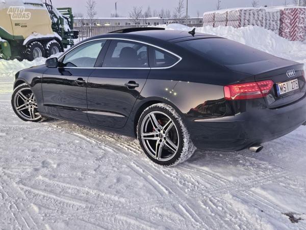 Black Audi A5 Sportback 2011 in Telschi, with an engine capacity of 2.70 L and mileage of 327 thousand km for 7700 €, photo 5 on AUTOMOTO.COM.LV
