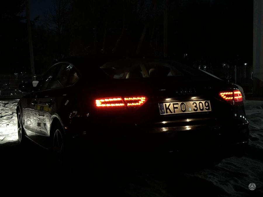 Black Audi A5 Sportback 2011 in Kaunas, with an engine capacity of 2.70 L and mileage of 340 thousand km for 6000 €, photo 15 on AUTOMOTO.COM.LV