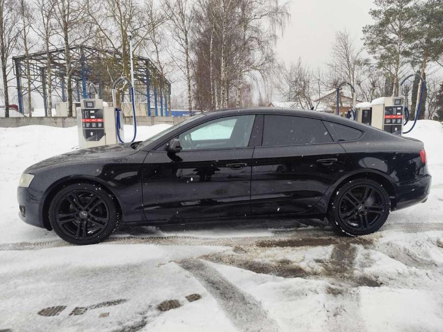 Черный Ауди A5 Sportback 2011 в Паневежис, объемом двигателя 2.97 л и пробегом 260 тыс. км за 7444 €, фото 7 на AUTOMOTO.COM.LV