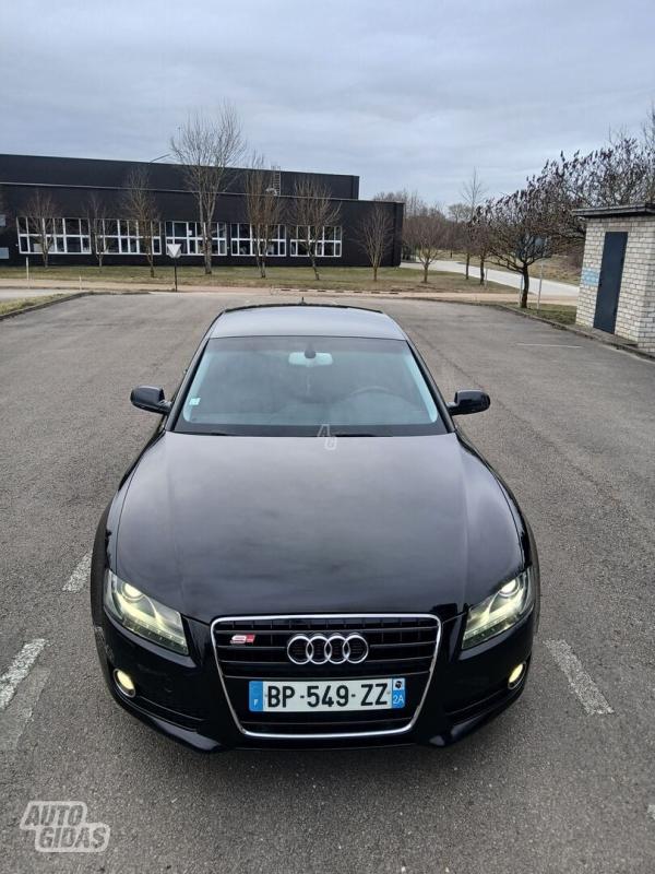 Black Audi A5 Sportback 2011 in Taurage, with an engine capacity of 2.00 L and mileage of 165 thousand km for 7850 €, photo 9 on AUTOMOTO.COM.LV
