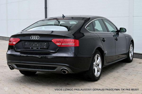 Черный Ауди A5 Sportback 2011 в Кретинга, объемом двигателя 2.70 л и пробегом 319 тыс. км за 7899 €, фото 7 на AUTOMOTO.COM.LV