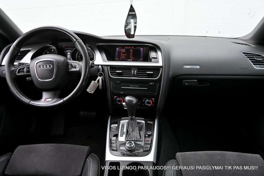 Black Audi A5 Sportback 2011 in Kretinga, with an engine capacity of 2.70 L and mileage of 319 thousand km for 7899 €, photo 28 on AUTOMOTO.COM.LV