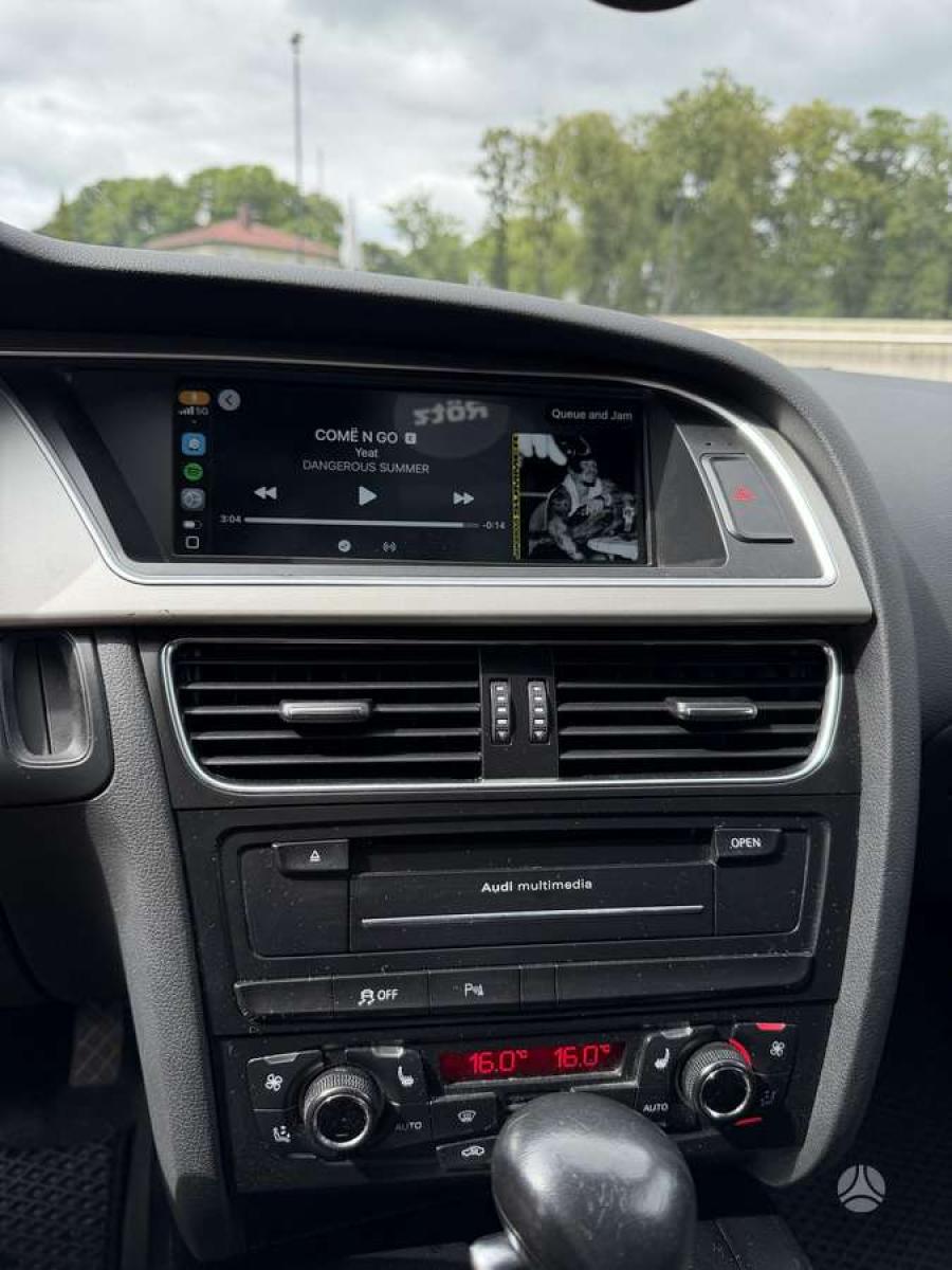 Melns Audi A5 Sportback 2011 Plungė, ar dzinēja tilpumu 1.98 L un nobraukumu 220 tūkst. km par 6600 €, foto 13 vietnē AUTOMOTO.COM.LV