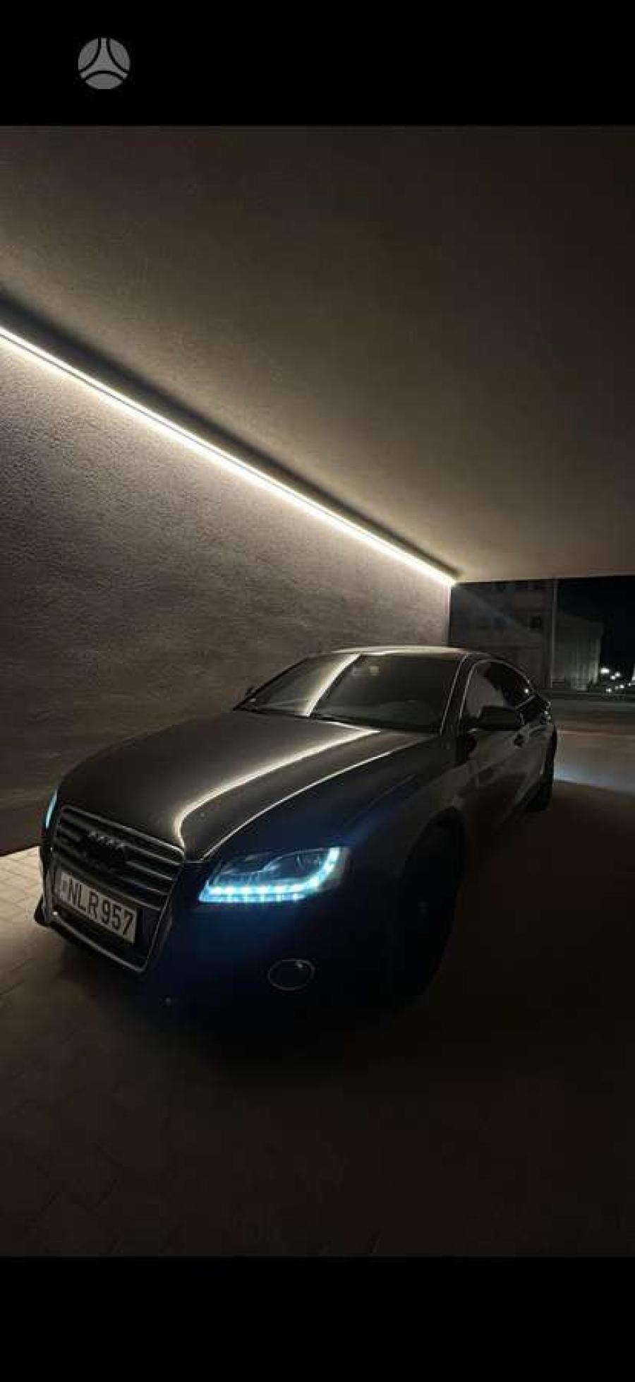 Melns Audi A5 Sportback 2011 Plungė, ar dzinēja tilpumu 1.98 L un nobraukumu 220 tūkst. km par 6600 €, foto 14 vietnē AUTOMOTO.COM.LV