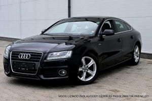 Black Audi A5 Sportback 2011 in Kretinga, with an engine capacity of 2.70 L and mileage of 319 thousand km for 7399 €, photo 4 on AUTOMOTO.COM.LV