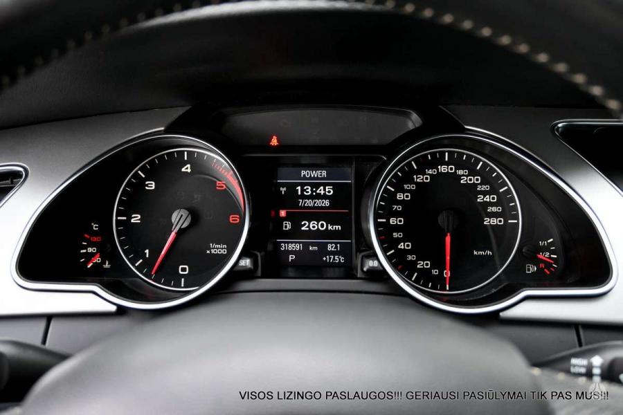 Black Audi A5 Sportback 2011 in Kretinga, with an engine capacity of 2.70 L and mileage of 319 thousand km for 7399 €, photo 33 on AUTOMOTO.COM.LV