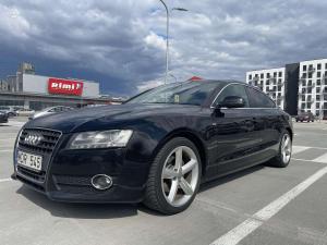 Black Audi A5 Sportback 2011 in Vilnius, with an engine capacity of 1.97 L and mileage of 490 thousand km for 6200 €, photo  on AUTOMOTO.COM.LV