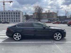Black Audi A5 Sportback 2011 in Vilnius, with an engine capacity of 1.97 L and mileage of 490 thousand km for 6200 €, photo 9 on AUTOMOTO.COM.LV