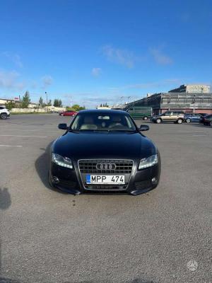 Black Audi A5 Sportback 2011 in Siauliai, with an engine capacity of 1.80 L and mileage of 202 thousand km for 6999 €, photo  on AUTOMOTO.COM.LV