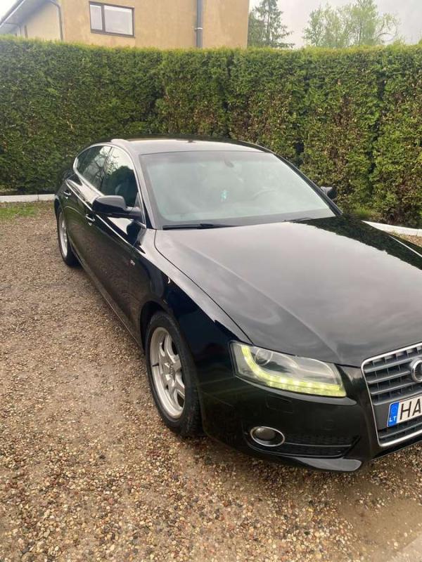 Черный Ауди A5 Sportback 2011 в Вильнюс, объемом двигателя 2.00 л и пробегом 332 тыс. км за 5650 €, фото 10 на AUTOMOTO.COM.LV
