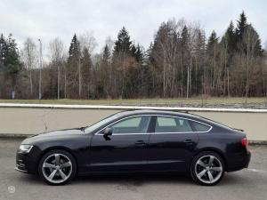 Melns Audi A5 Sportback 2012 Viļņa, ar dzinēja tilpumu 1.97 L un nobraukumu 243 tūkst. km par 8700 €, foto 4 vietnē AUTOMOTO.COM.LV
