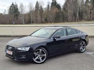 Melns Audi A5 Sportback 2012 Viļņa, ar dzinēja tilpumu 1.97 L un nobraukumu 243 tūkst. km par 8700 €, foto 5 vietnē AUTOMOTO.COM.LV