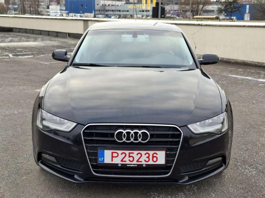 Melns Audi A5 Sportback 2012 Viļņa, ar dzinēja tilpumu 1.97 L un nobraukumu 243 tūkst. km par 8700 €, foto 12 vietnē AUTOMOTO.COM.LV