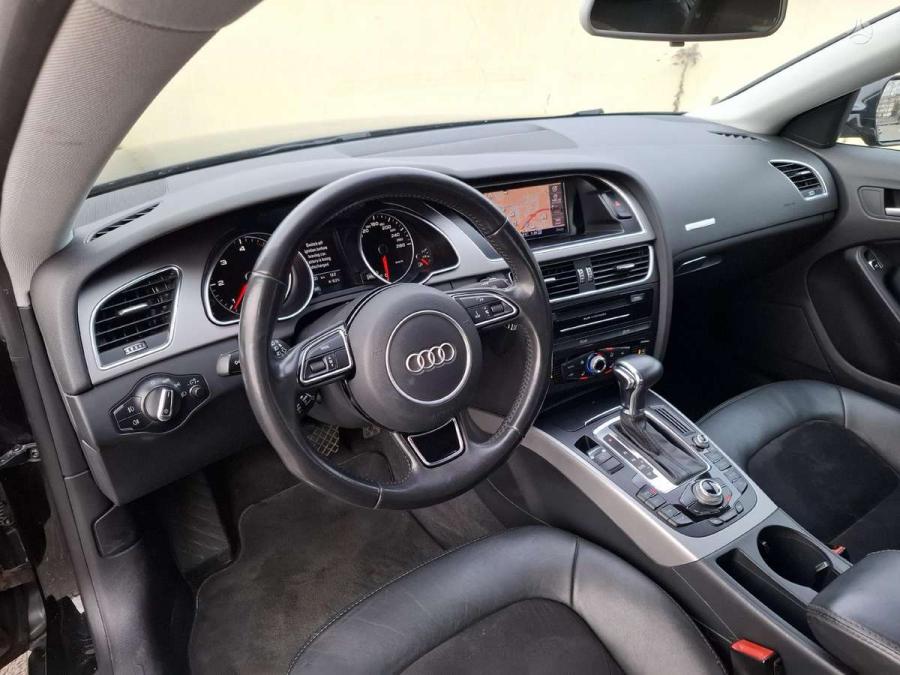 Melns Audi A5 Sportback 2012 Viļņa, ar dzinēja tilpumu 1.97 L un nobraukumu 243 tūkst. km par 8700 €, foto 14 vietnē AUTOMOTO.COM.LV