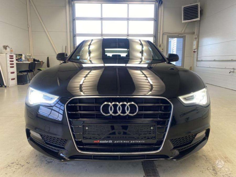Black Audi A5 Sportback 2012 in Radviliskis, with an engine capacity of 1.97 L and mileage of 354 thousand km for 8750 €, photo 6 on AUTOMOTO.COM.LV