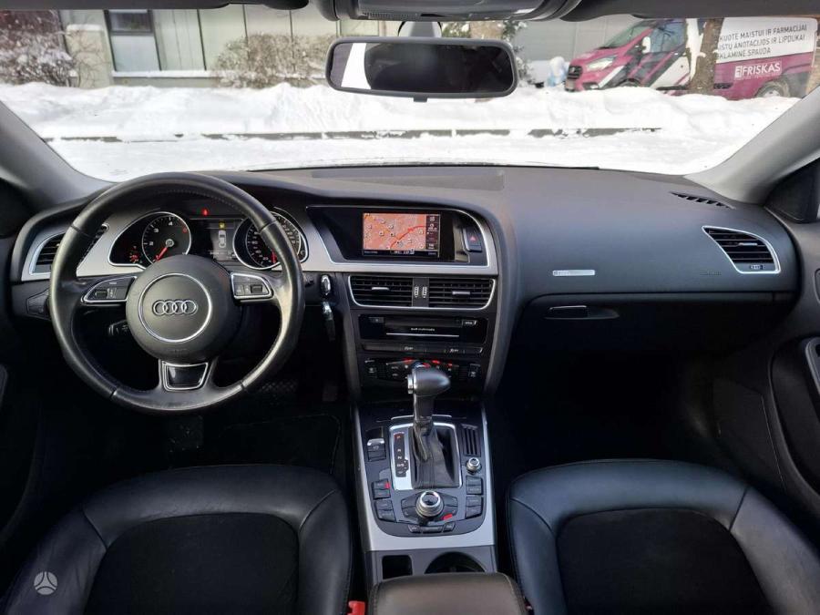 Melns Audi A5 Sportback 2012 Viļņa, ar dzinēja tilpumu 1.97 L un nobraukumu 243 tūkst. km par 8600 €, foto 3 vietnē AUTOMOTO.COM.LV