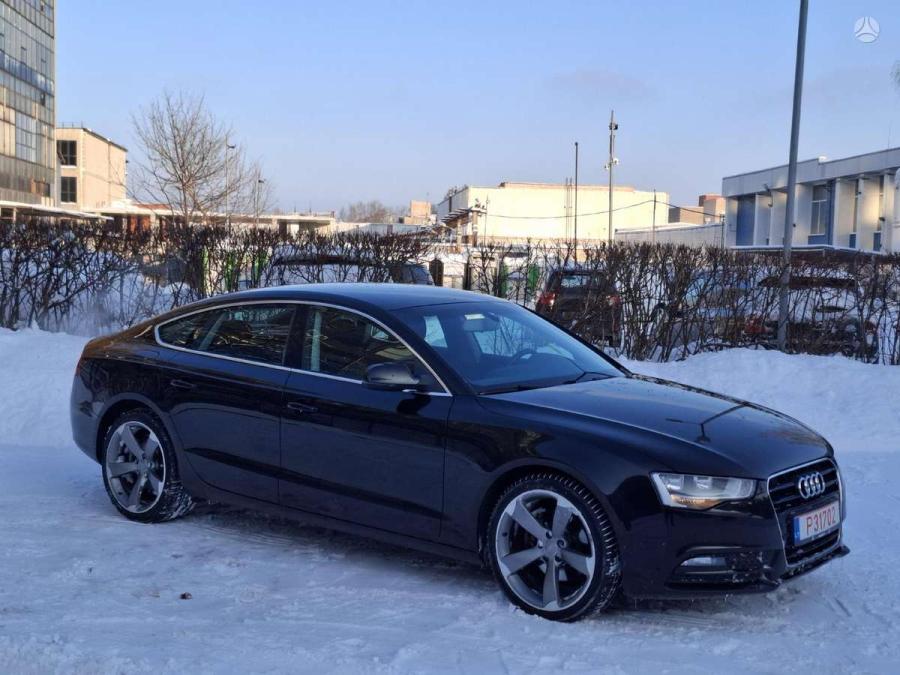Melns Audi A5 Sportback 2012 Viļņa, ar dzinēja tilpumu 1.97 L un nobraukumu 243 tūkst. km par 8600 €, foto 8 vietnē AUTOMOTO.COM.LV