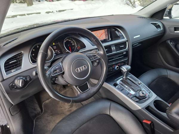 Melns Audi A5 Sportback 2012 Viļņa, ar dzinēja tilpumu 1.97 L un nobraukumu 243 tūkst. km par 8600 €, foto 9 vietnē AUTOMOTO.COM.LV