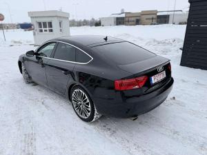 Black Audi A5 Sportback 2012 in Ukmerge, with an engine capacity of 2.97 L and mileage of 240 thousand km for 6500 €, photo 2 on AUTOMOTO.COM.LV